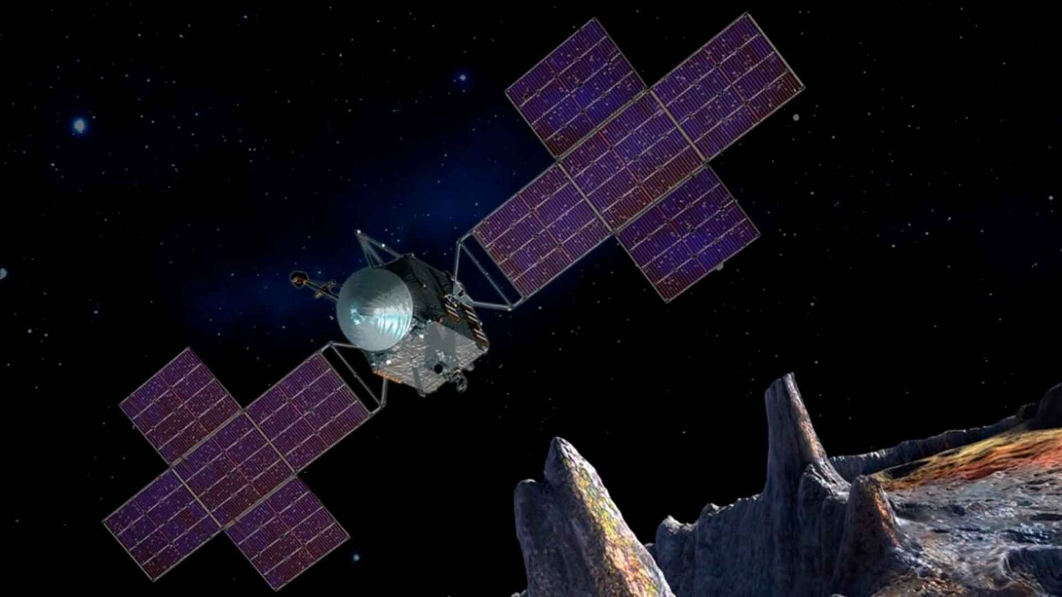 NASA's Maxar Craft with our Panels & Heat Pipes | ARQUIMEA